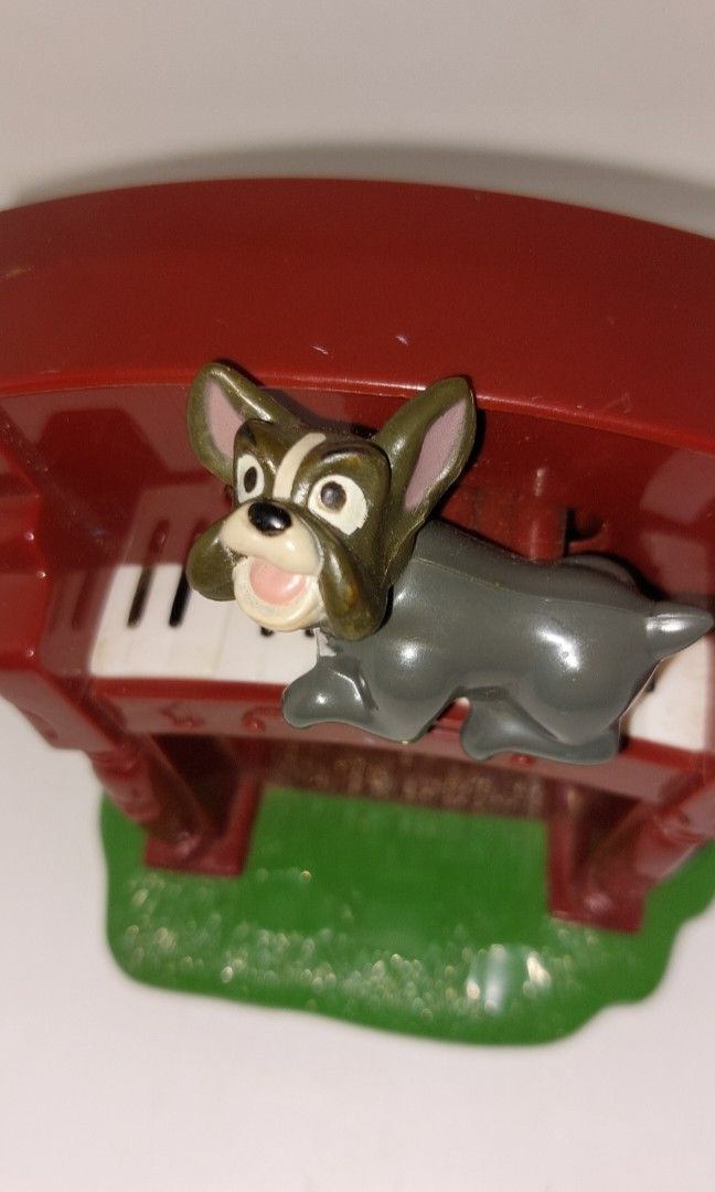 2001 Disney Mcdonald's Happy Meal Lady And The Tramp Francois Dog In ...