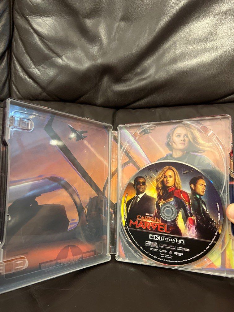 (4K Steelbook) Captain Marvel - UHD Ultra HD Blu-ray Steelbook ( 4K ...