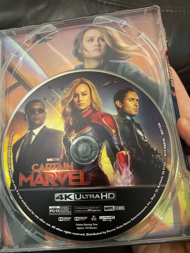 (4K Steelbook) Captain Marvel - UHD Ultra HD Blu-ray Steelbook ( 4K ...
