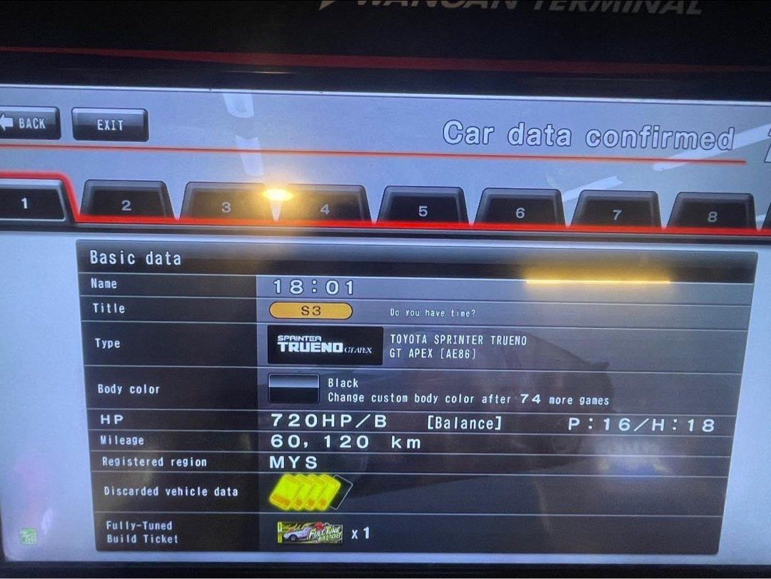 7 Grade Pro AE86 R32 Evo 9 R34 RX7 wmmt wmmt6rr wangan banapassport ...