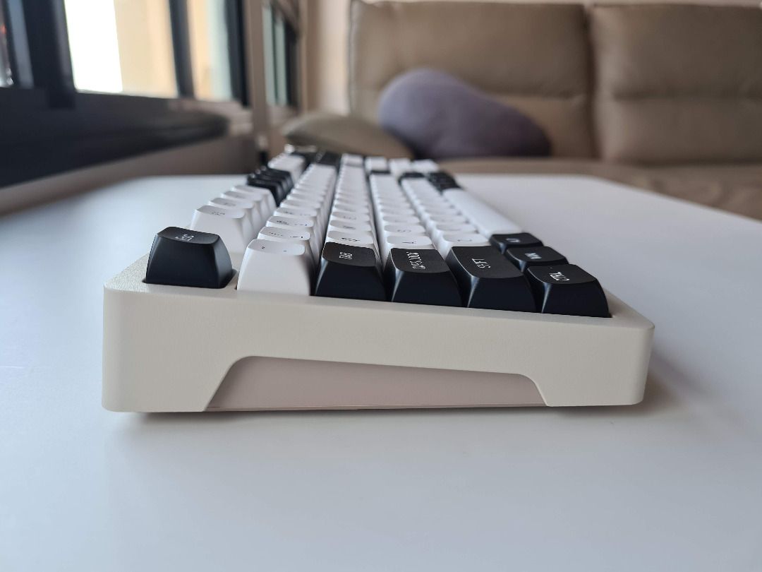 96% Custom Mechanical Keyboard (BlackOnWhite2508)- Fully Modded ...