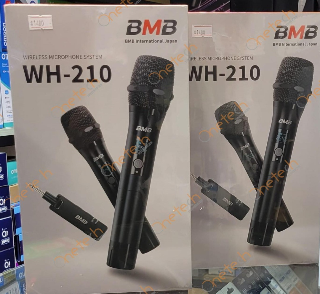 日本 BMB WH-210 WIRELESS MICROPHONE (實體門市-香港行貨-1年保養), 音響器材, 咪高風/麥克風 ...