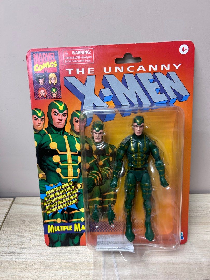 全新未開封 Hasbro 1/12 Marvel Legends X-Men Retro Card Multiple Man, 興趣及遊戲 ...