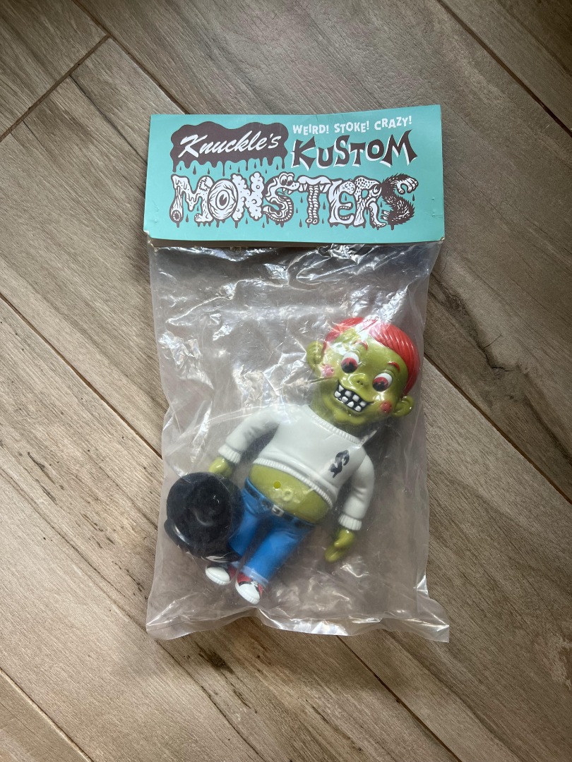 二手 Headlock Studio Knuckle's Kustom Monsters Sick Boy, 興趣及遊戲, 玩具 & 遊戲類 ...