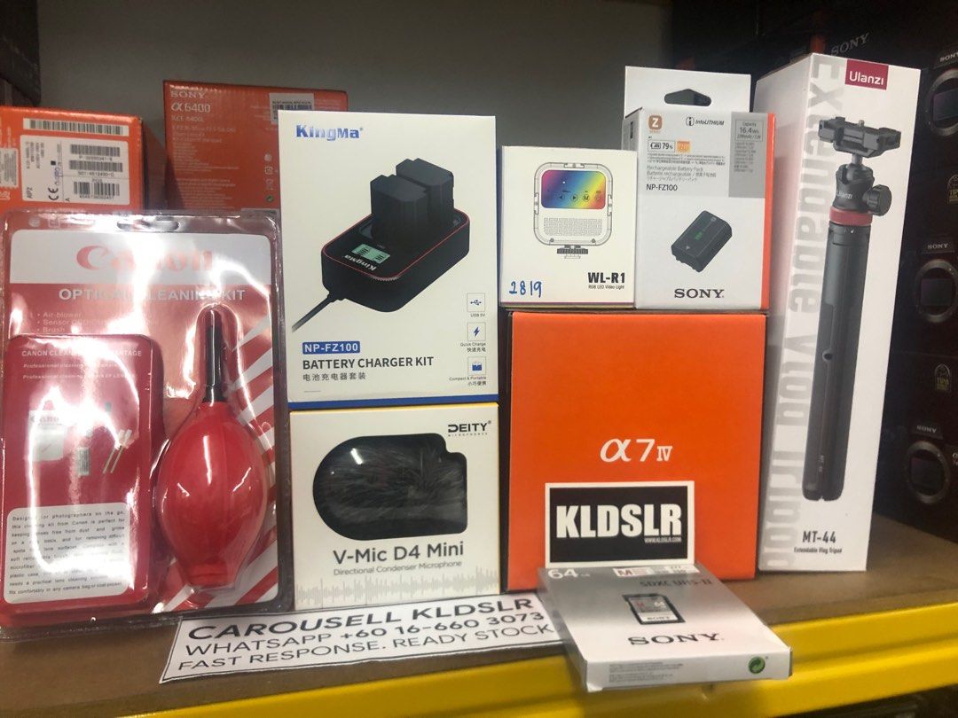 (Price Before Rm200 TNG) SONY A7IV MIRRORLESS CAMERA (BODY) Sony A74 ...