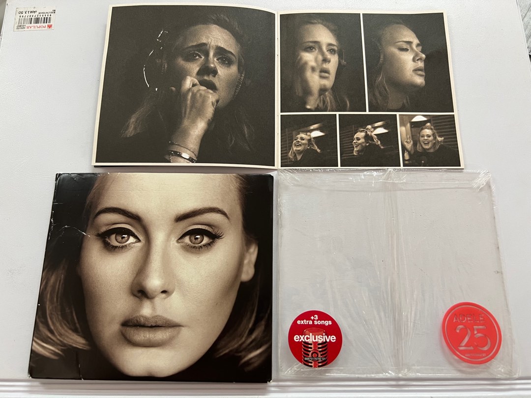Adele 25 (Target) BOX + BOOKLET ONLY , NO CD, Hobbies & Toys, Music ...