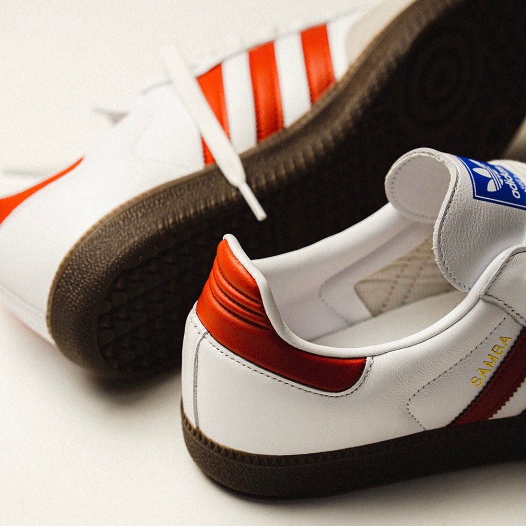 ADIDAS SAMBA OG RED, Women's Fashion, Footwear, Sneakers on Carousell