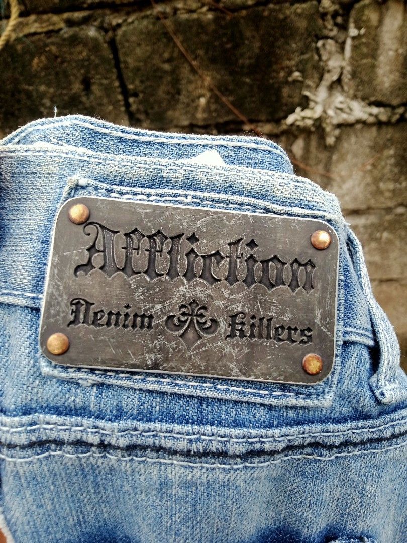 Affliction baggy pants dragon design, Men's Fashion, Bottoms, Jeans on ...