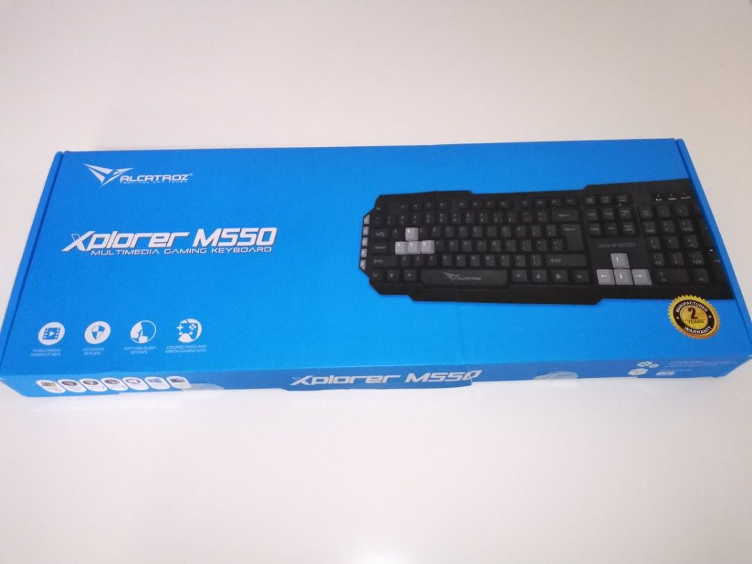Alcatroz Gaming Keyboard Xplorer M550, Computers & Tech, Parts ...