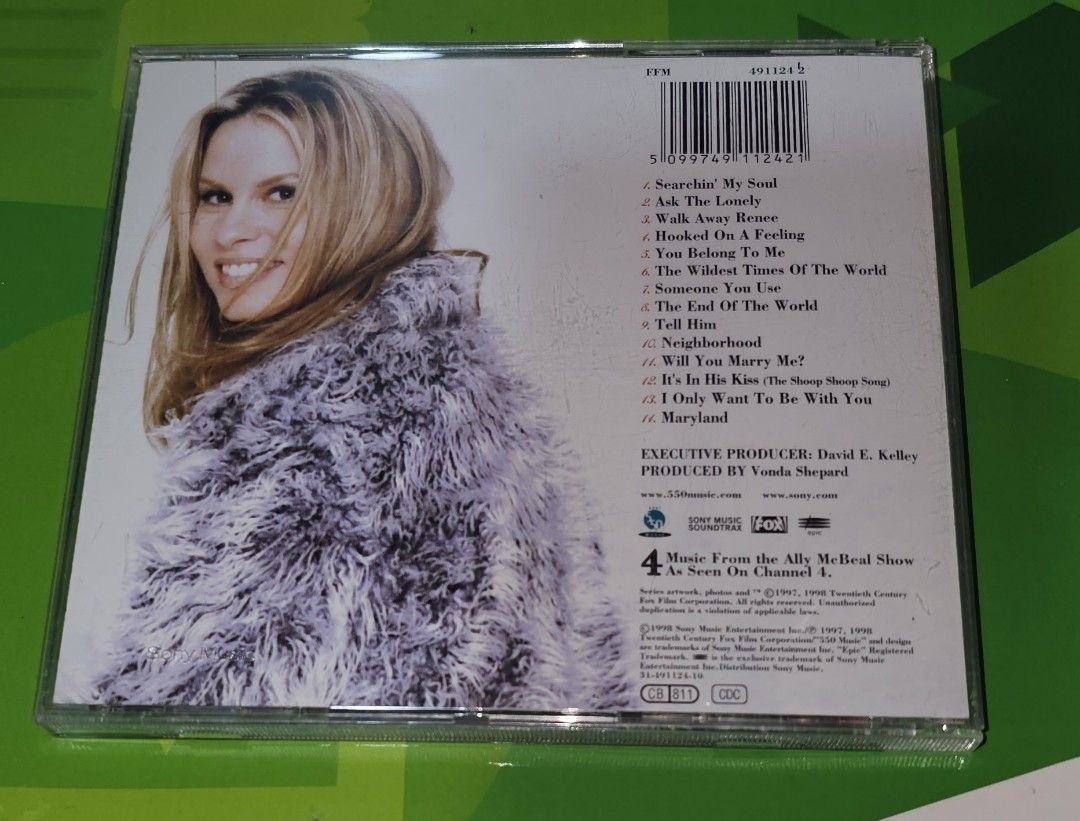 Ally McBeal - Vonda Shepard - Songs from Ally McBeal - CD VG, Hobbies ...