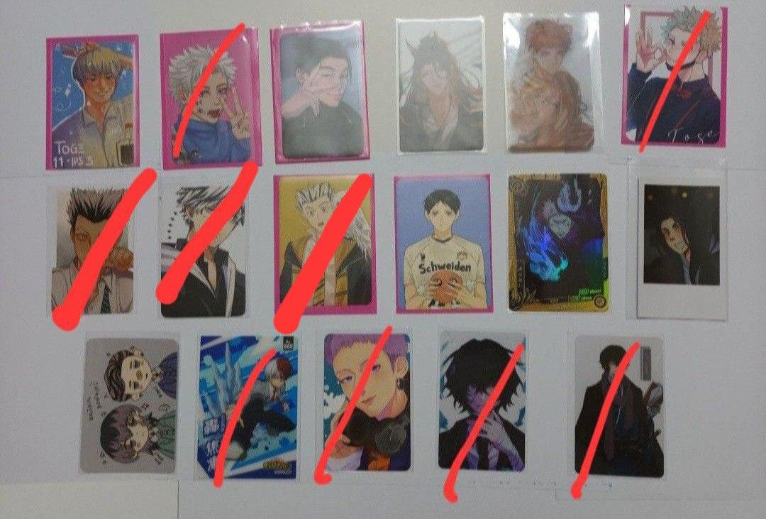 Anime photocards, Hobbies & Toys, Collectibles & Memorabilia, J-pop on ...