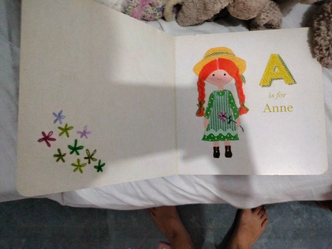 Anne's alphabet boardbook, Hobbies & Toys, Books & Magazines, Children ...