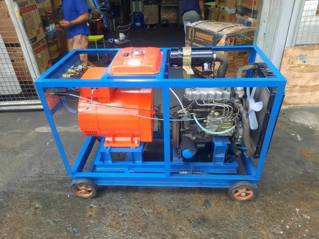 Assmeble industrial generator, Commercial & Industrial, Industrial ...