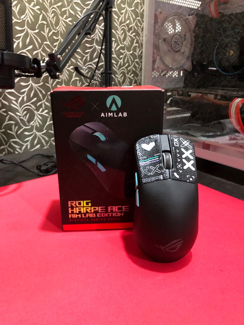 Asus ROG Harpe Ace x Aim Lab edition, Computers & Tech, Parts & Accessories, Mouse & Mousepads ...