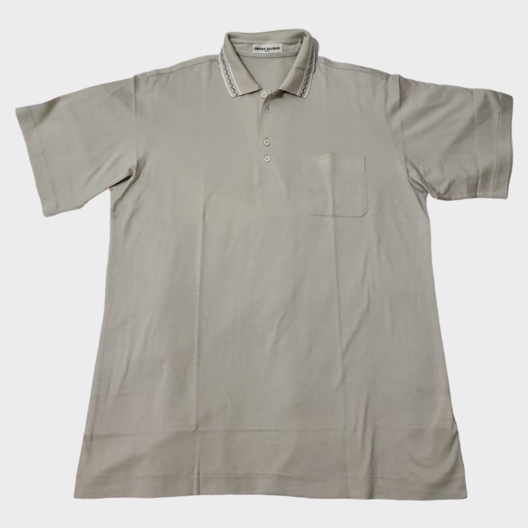 Authentic Pierre Balmain Paris Polo Shirt for Men on Carousell