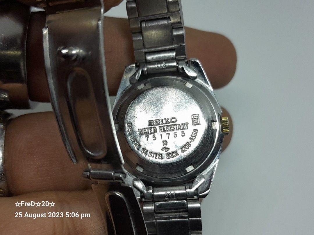 Authentic Seiko 5 4206-5560 Automatic Japan Watch, Women's Fashion ...