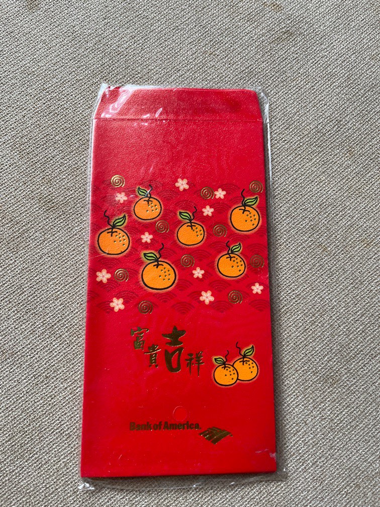 Bank of America Red Packet, Hobbies & Toys, Stationery & Craft, Other ...