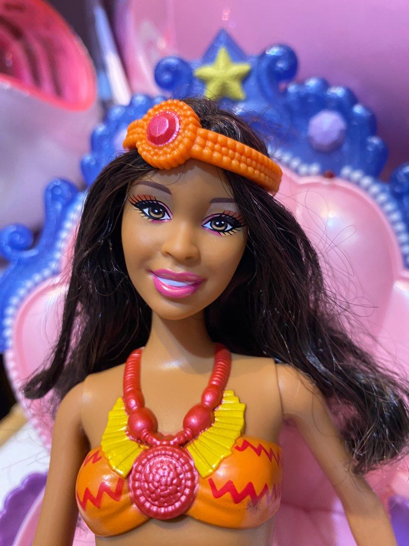 Barbie A Mermaid Tail 2 Movie Renata Doll African ambassador Mermaid on ...