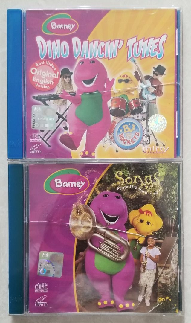 Barney 班尼 英粵雙語 VCD, 興趣及遊戲, 音樂、樂器 & 配件, 音樂與媒體 - CD 及 DVD - Carousell