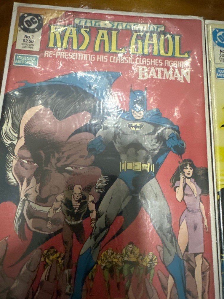Batman The Saga of Ras Al Ghul 1 - 4, Hobbies & Toys, Books & Magazines ...