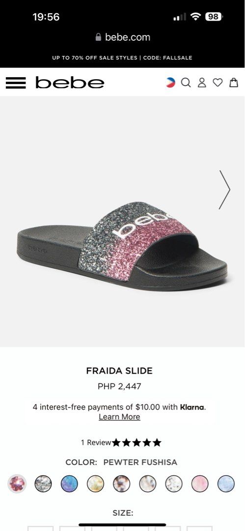 BEBE Logo Slides on Carousell