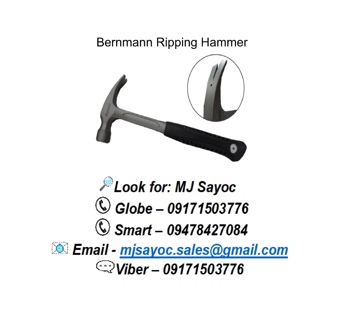Bernmann Ripping Hammer, Commercial & Industrial, Construction Tools ...