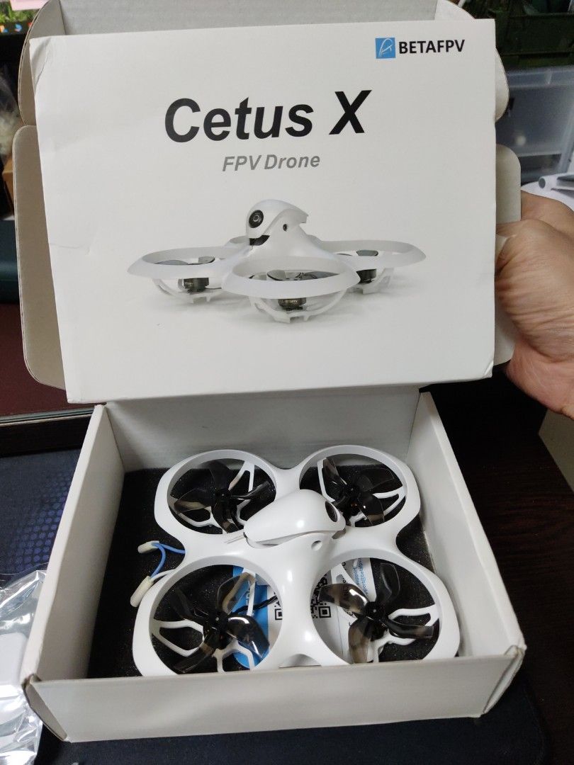 BETAFPV Cetus X Brushless Quadcopter with 450mAh Battery x 2 #Frsky D8 #穿越機 #無人機, 攝影器材, 航拍 ...