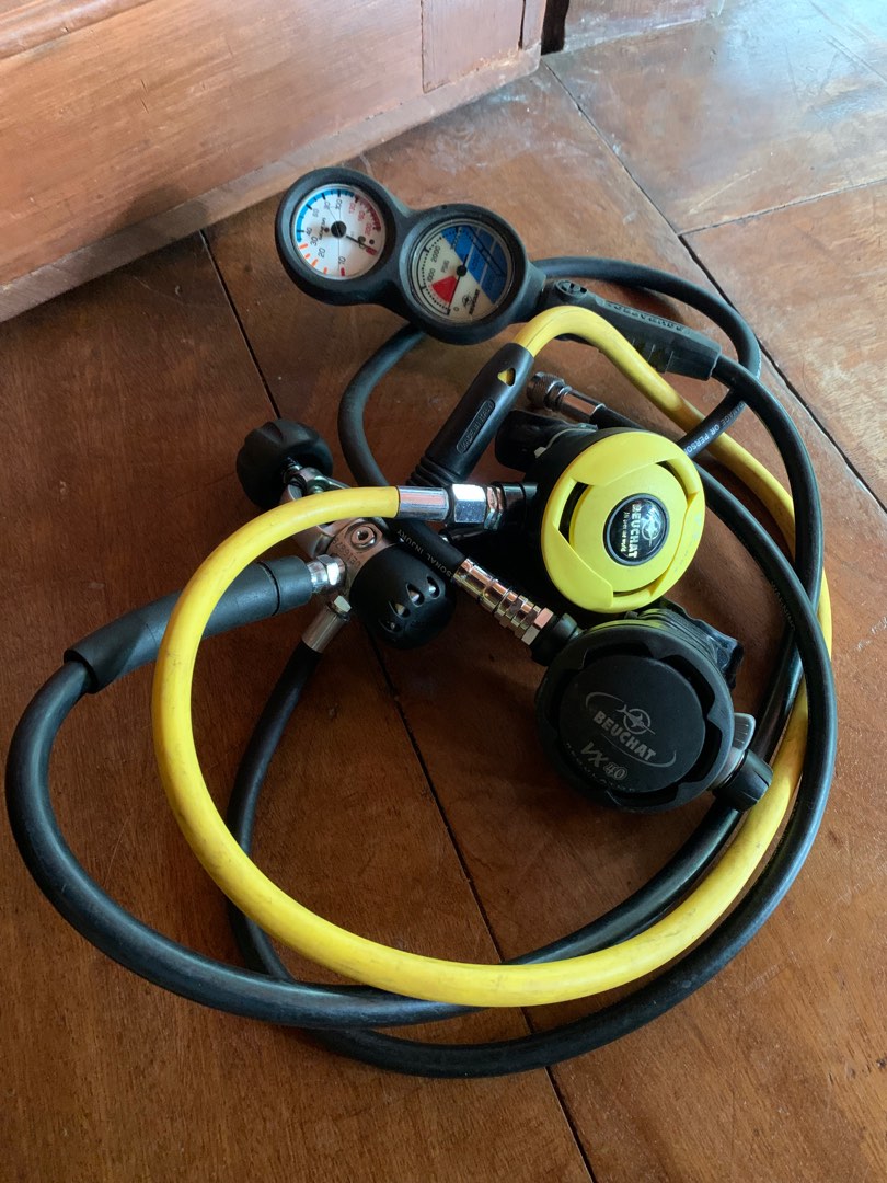 Beuchat 🇫🇷 VX40 scuba regulator set pro tech, Sports Equipment, Other ...