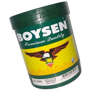 BGSHOP BOYSEN LATEX COLOR LAMP BLACK B-1490 1 LITER, Hobbies & Toys ...