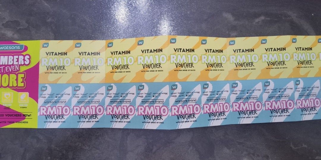 Black Pink Watsons Member Card (Limited Edition), Tickets & Vouchers ...