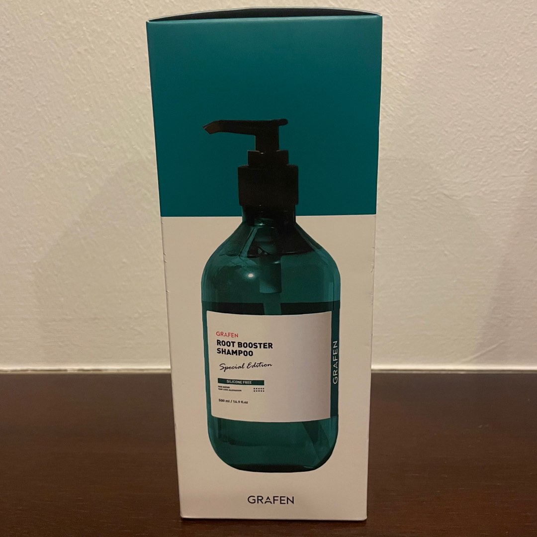 BNIB Grafen Root Booster Shampoo Special edition 500ml, Beauty ...