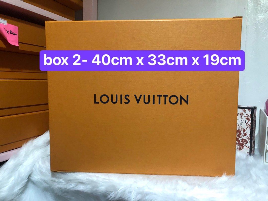 BOX 2- LV Fat Magnetic Box, Luxury, Bags & Wallets on Carousell