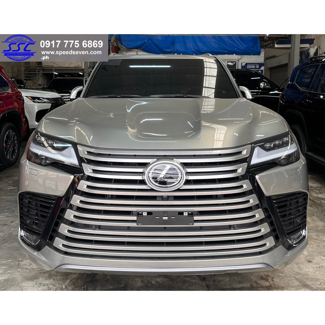 SILVER 2023 Lexus LX 600 Luxury LX600 Brand New Auto, Cars for Sale ...