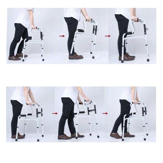 [Brand New, No Hygiene Concern] Dual Support Foldable Walking Frame ...