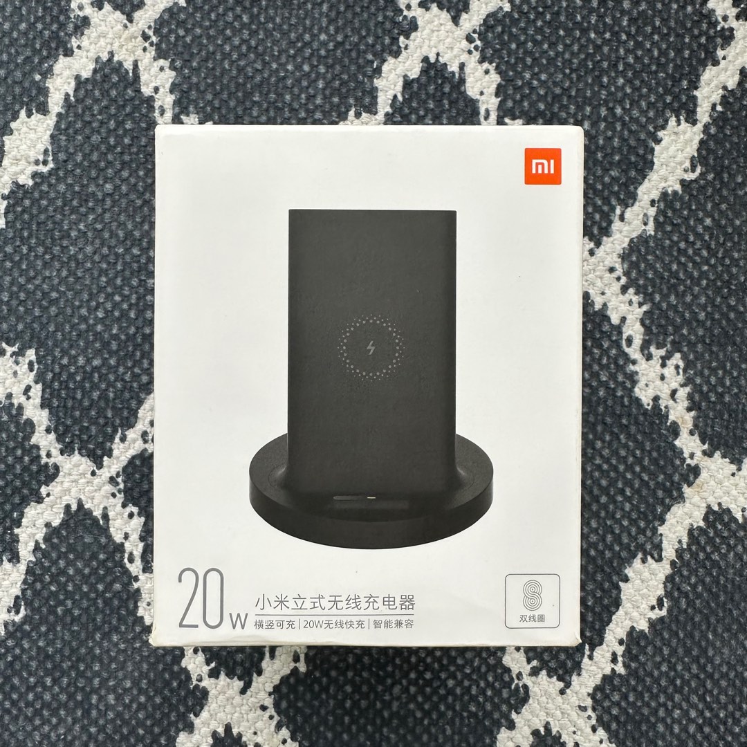 BRAND NEW XIAOMI MI 20W USB-C Vertical Wireless Fast Charger With ...