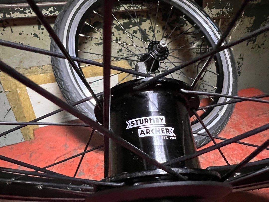 Brompton original wheelset with SRF3 Hub, Sports Equipment, Bicycles ...