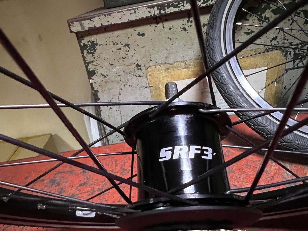 Brompton original wheelset with SRF3 Hub, Sports Equipment, Bicycles ...
