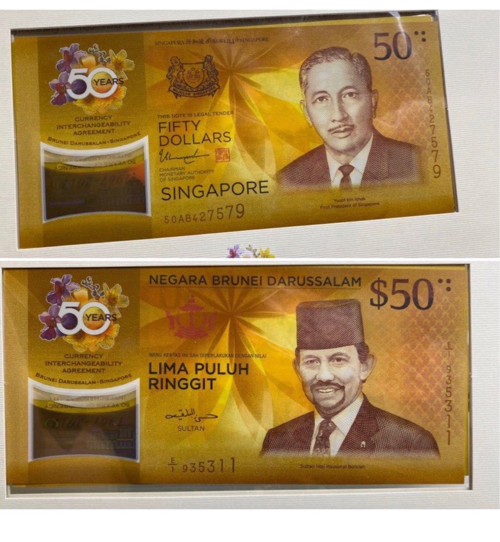 Brunei Darussalam - Singapore commemorative notes, Hobbies & Toys ...