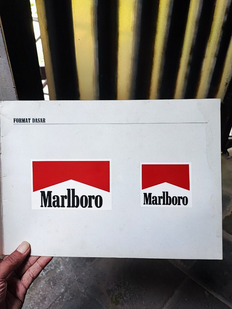 Buku Design Vintage Panduan Penggunaan Logo Marlboro, Buku & Alat Tulis ...