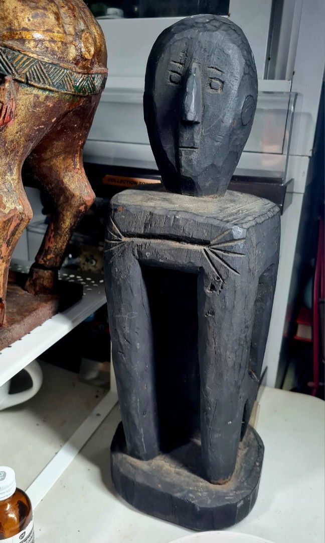 Bulul - wood carve on Carousell