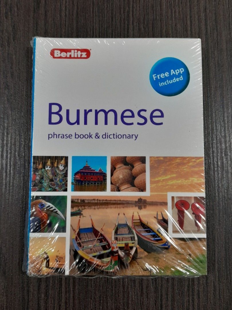 Burmese phrase book & dictionary (Berlitz), Hobbies & Toys, Books ...