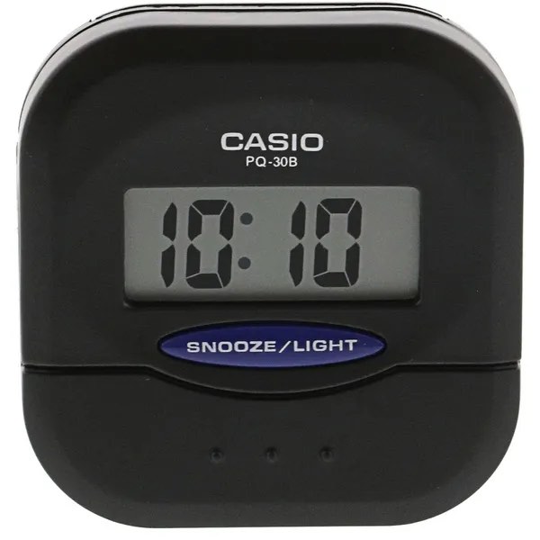 CASIO Mini Pocket Alarm Desk Clock PQ-30B, Furniture & Home Living ...