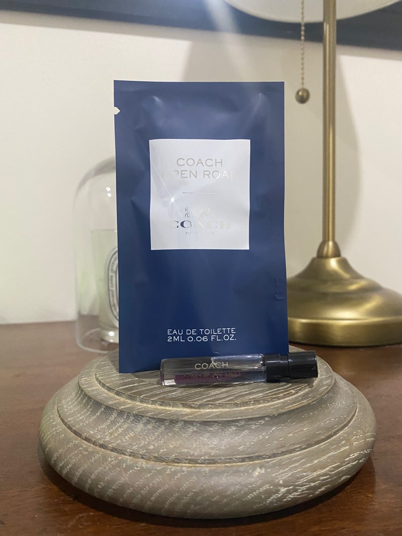 Coach Open Road EDT Vial 2ml, Beauty & Personal Care, Fragrance ...