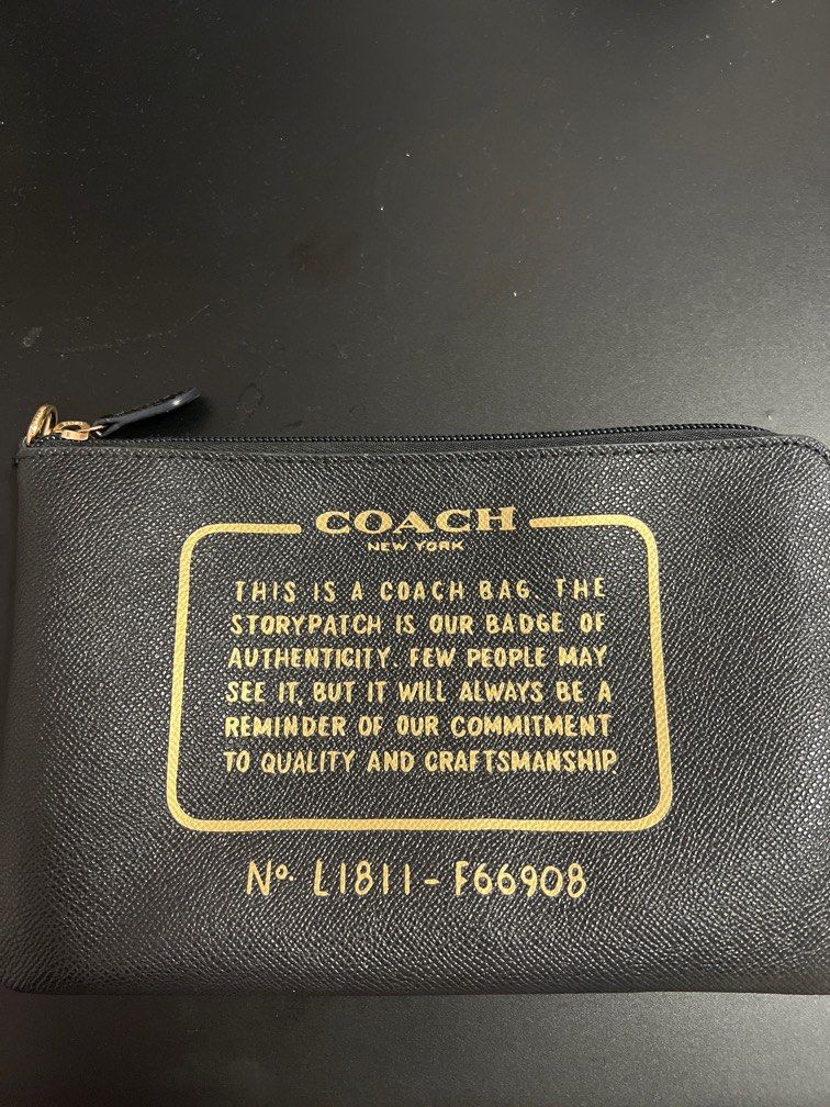 Coach Pouch, Luxury, Bags & Wallets on Carousell