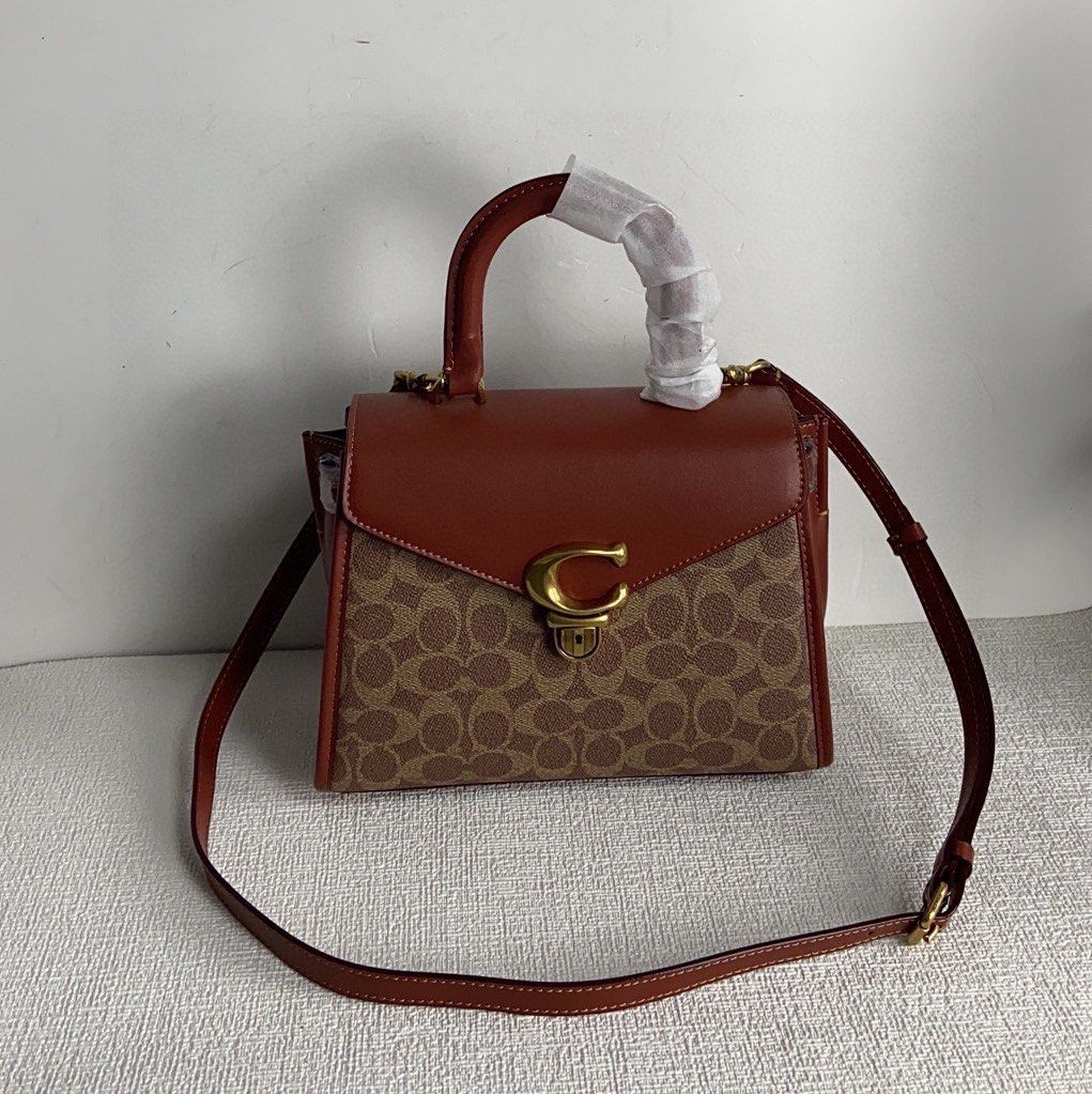 Coach Sammy Top Handle Bag, Women's Fashion, Bags & Wallets, Shoulder ...