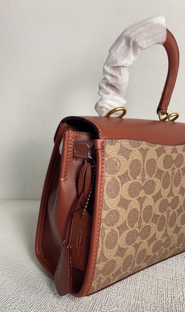 Coach Sammy Top Handle Bag, Women's Fashion, Bags & Wallets, Shoulder ...