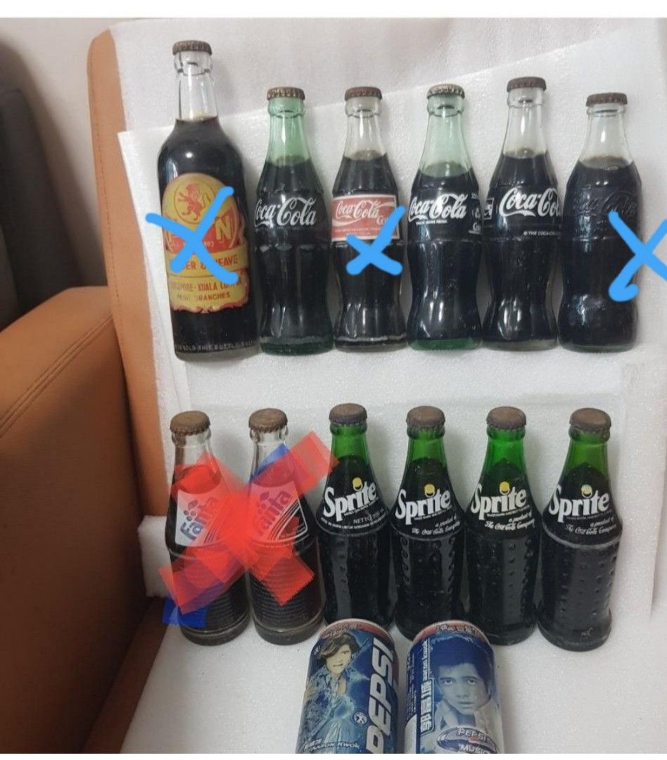 Coca cola F&N fanta pepsi Bottle drink old oldtime cocacola $5 each ...