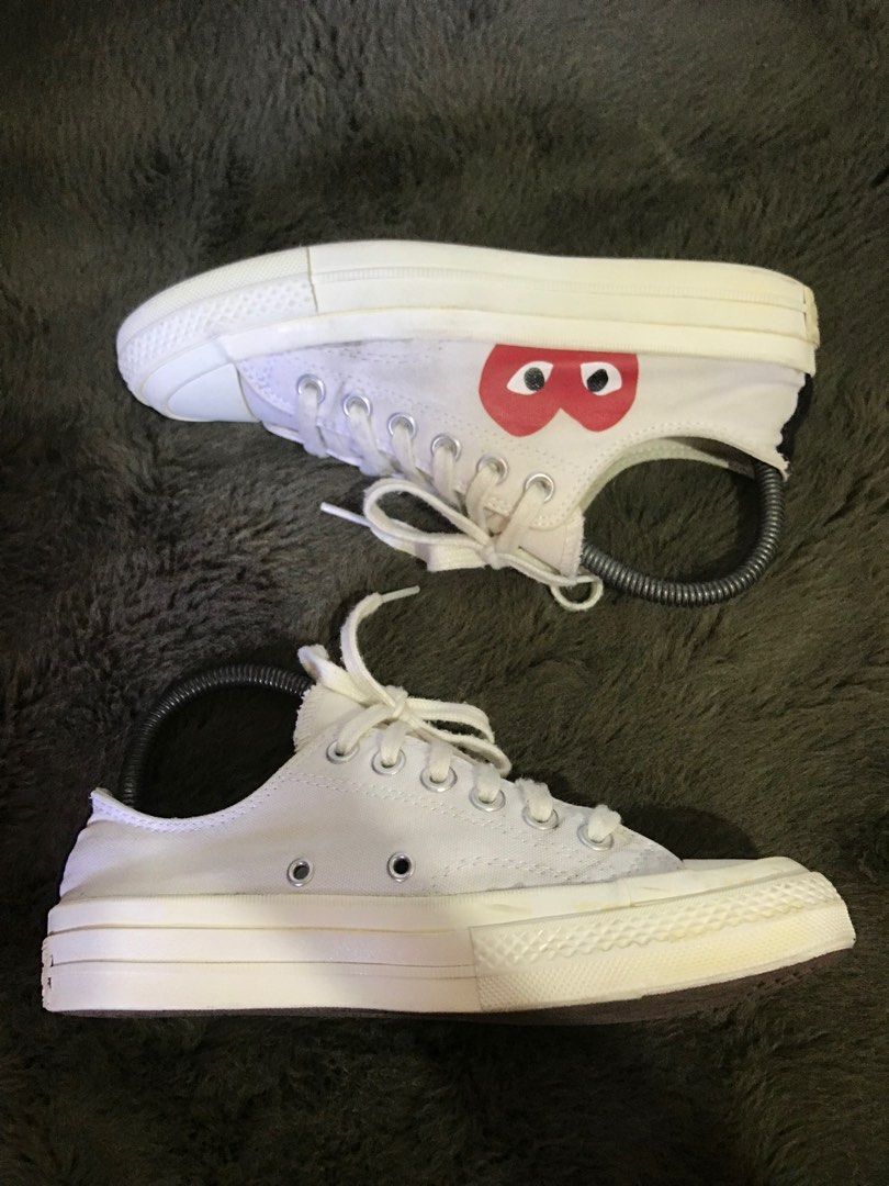 CONVERSE X CDG PLAY on Carousell
