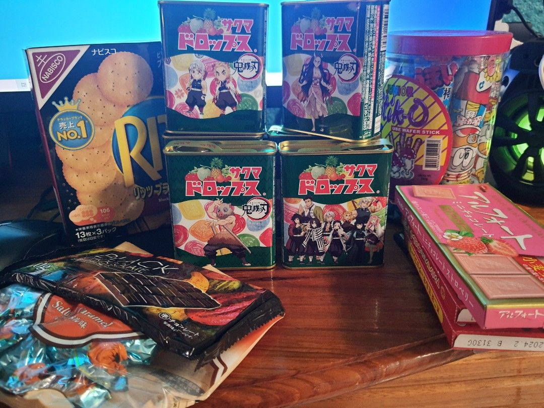 Demon Slayer Kimetsu No Yaiba Candy Tin Can, Hobbies & Toys, Toys ...