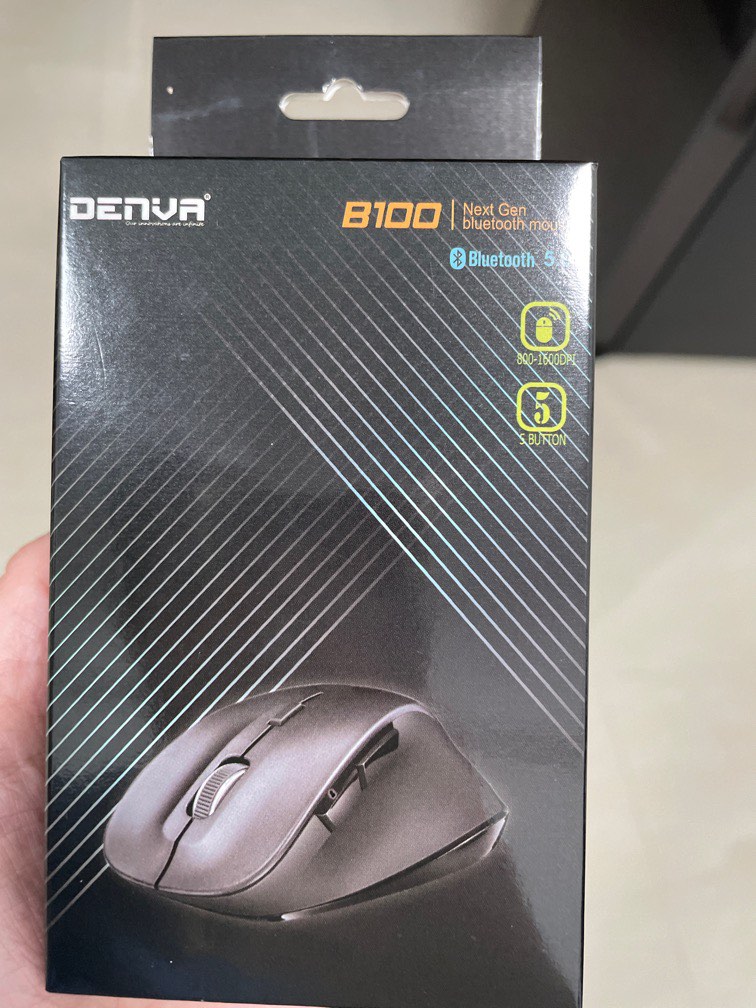 Denva mouse, 電腦＆科技, 電腦周邊及配件, 電腦滑鼠及相關產品 - Carousell